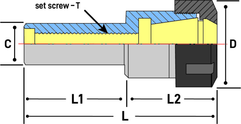 Straight Shank Chucks - Techniks CNC Tooling Solutions