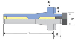 R8 Face Mill Arbors - Techniks CNC Tooling Solutions