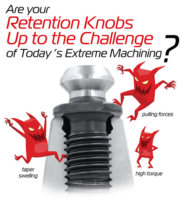 MegaFORCE Retention Knobs For High Torque Machining - Techniks CNC ...
