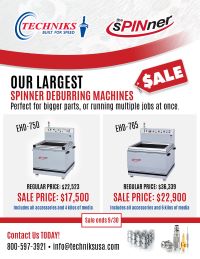 Techniks CNC Machine Tooling | Promotions